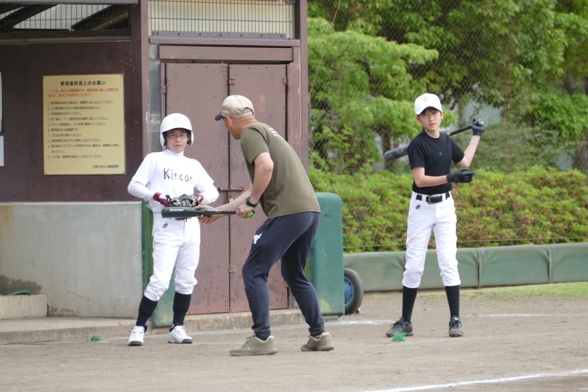5月26日練習試合 中学軟式野球 Kincon 中等部